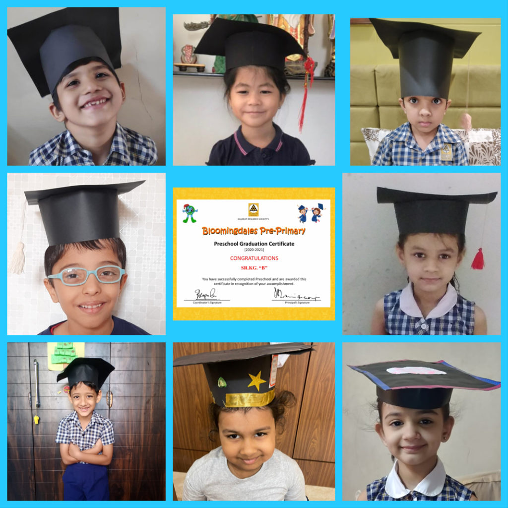 Sr. K.G. Graduation Day 2020 - Bloomingdales Pre-Primary School in Khar